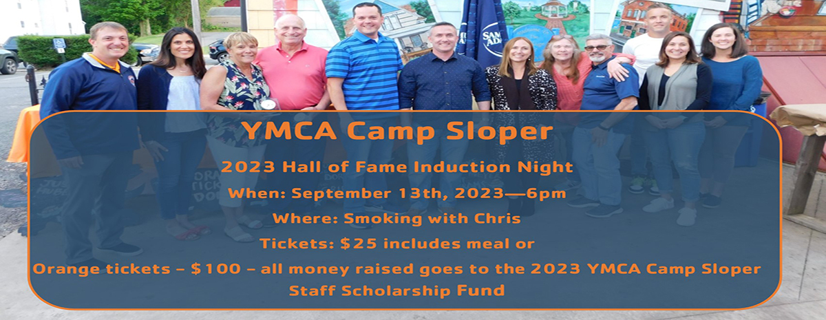 YMCA Camp Sloper Hall of Fame Night 2023